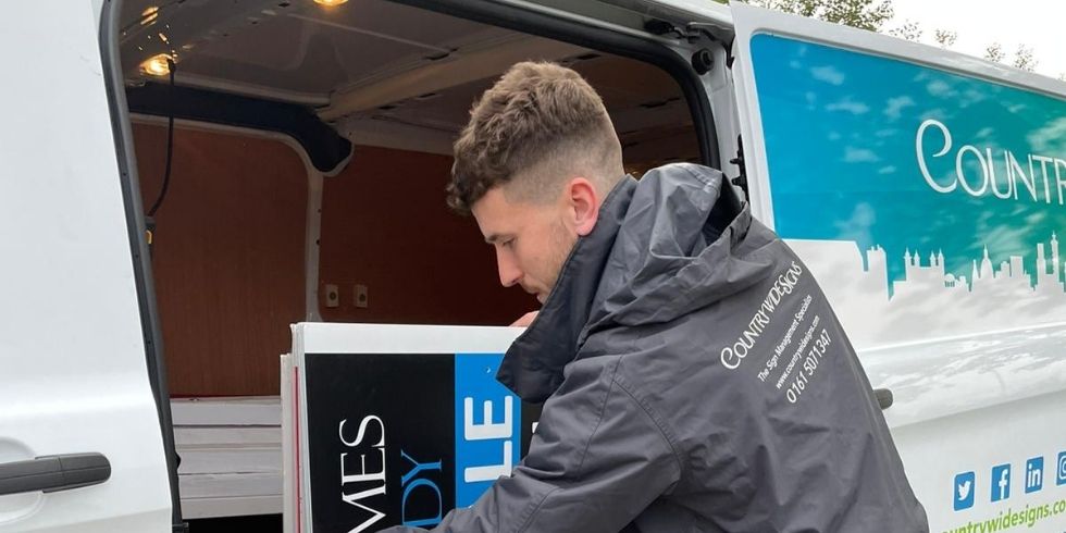 Estate Agency Sign Boards & Erectors - Countrywide Signs